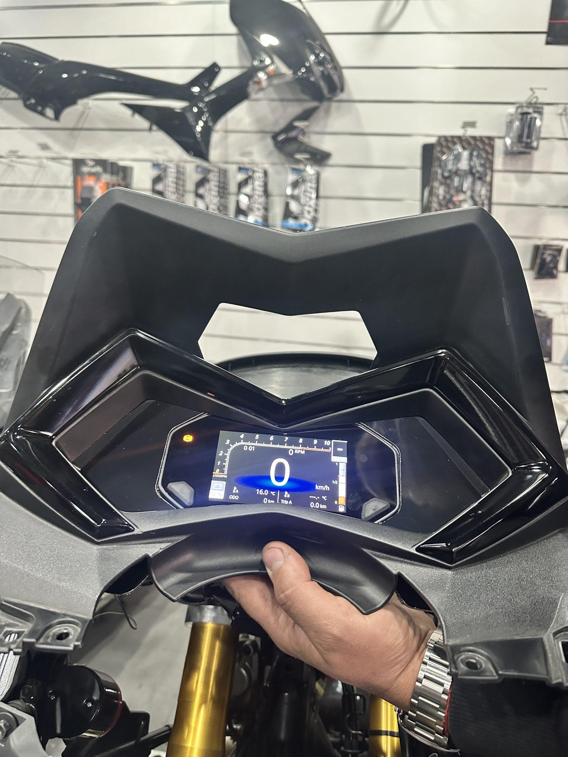 Compteur digital pour TMAX de 2001 à 2016 - Préparateur TMAX